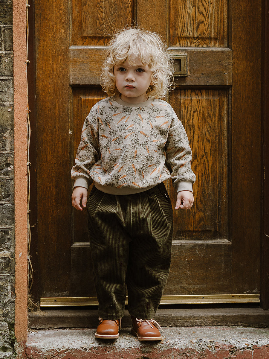 Lou Sweatshirt, Carrot Fields – HAPPYOLOGY